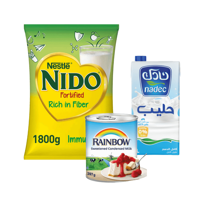 Buy Fresh Milk & Cream Online UAE | Premium Quality – Baladi Foodstuff
