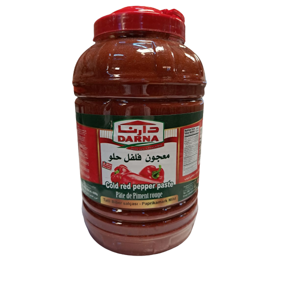 Buy Darna Sweet Red Pepper Paste 4kg | Online Shopping UAE – Baladi ...
