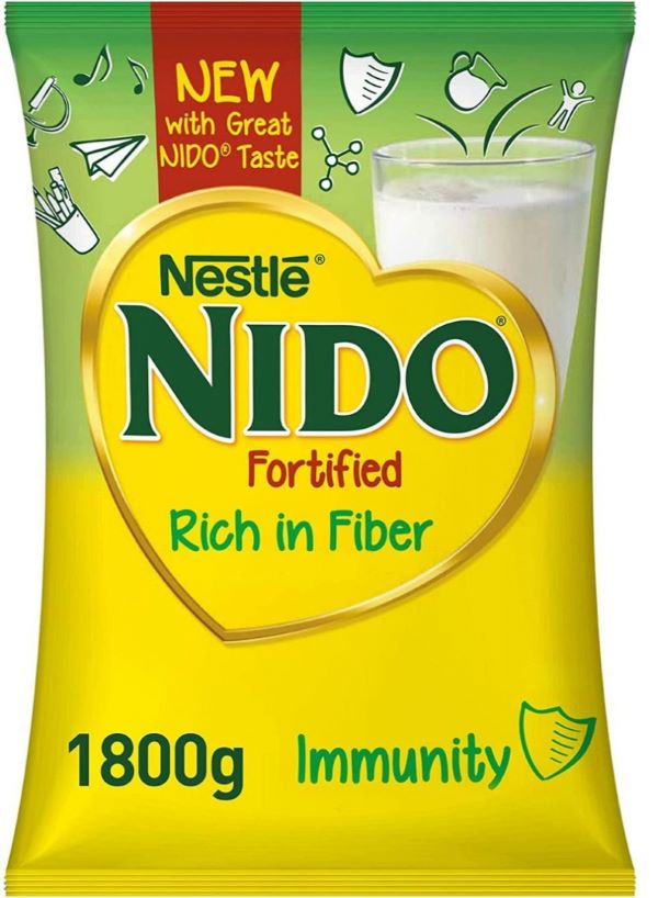 Nestle Nido Milk Powder 1800g - Rich in Fiber | Online Shopping UAE ...