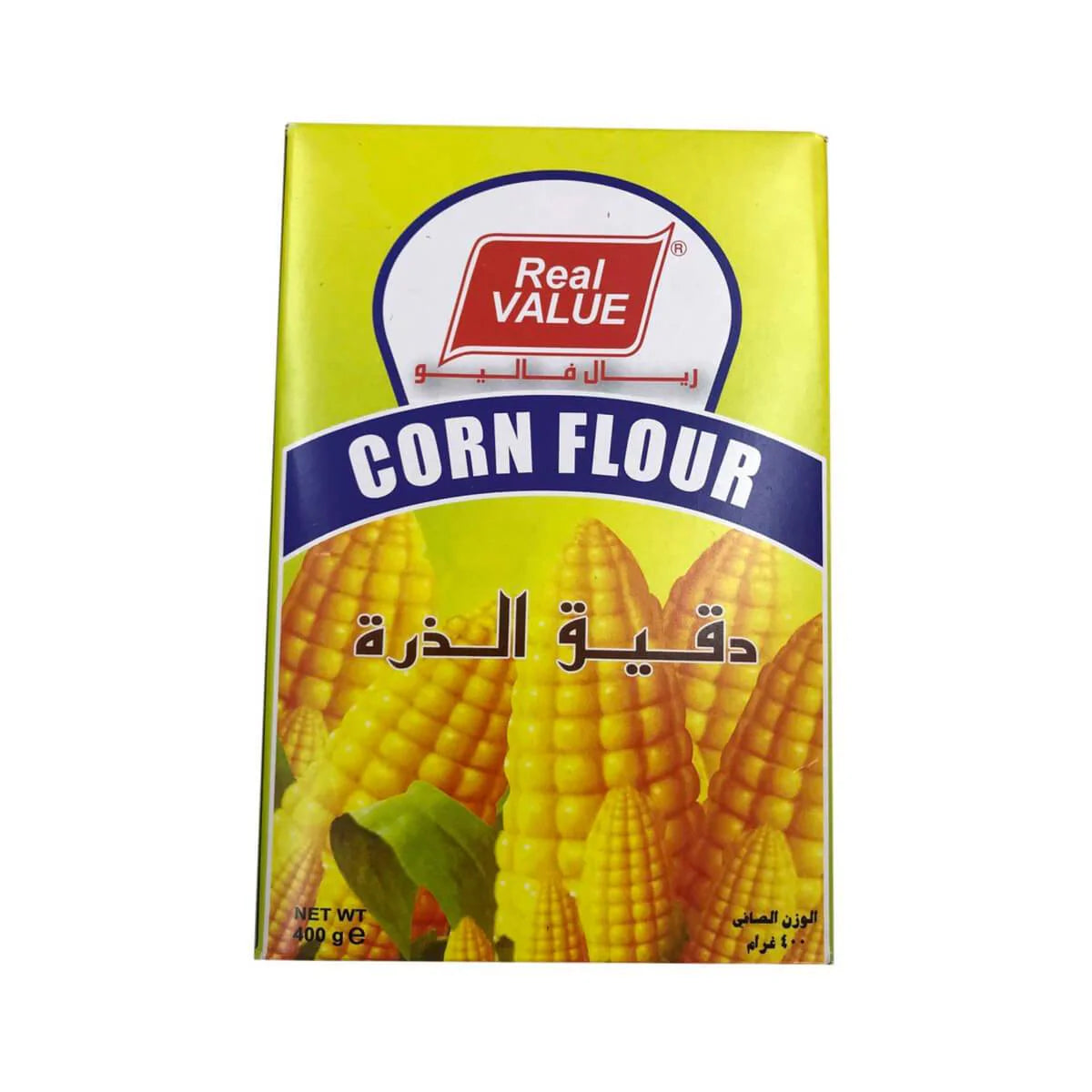 Buy Real Value Corn Flour 400g | Online Shopping UAE – Baladi Foodstuff
