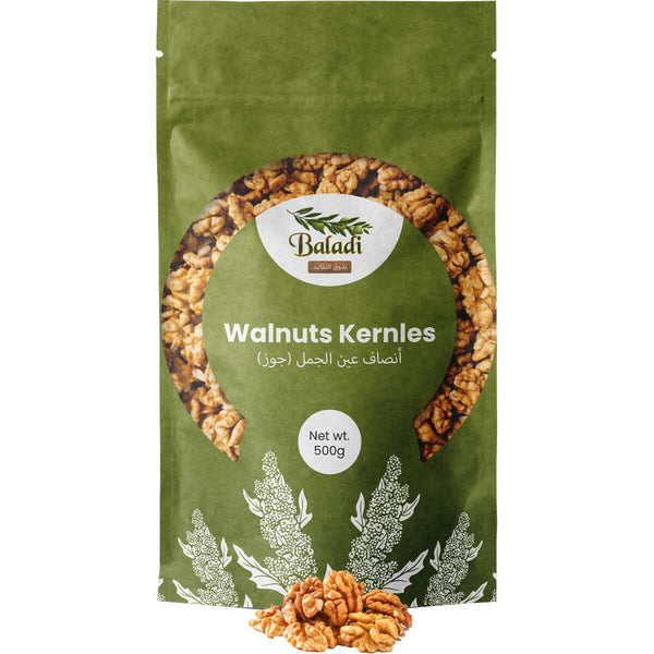 Buy Premium Raw Walnut Halves 500g 1kg | Online Shopping UAE – Baladi ...