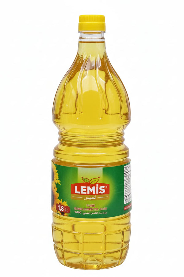 Buy Lemis Pure Sunflower Oil 1.8L | Online Shopping UAE – Baladi Foodstuff