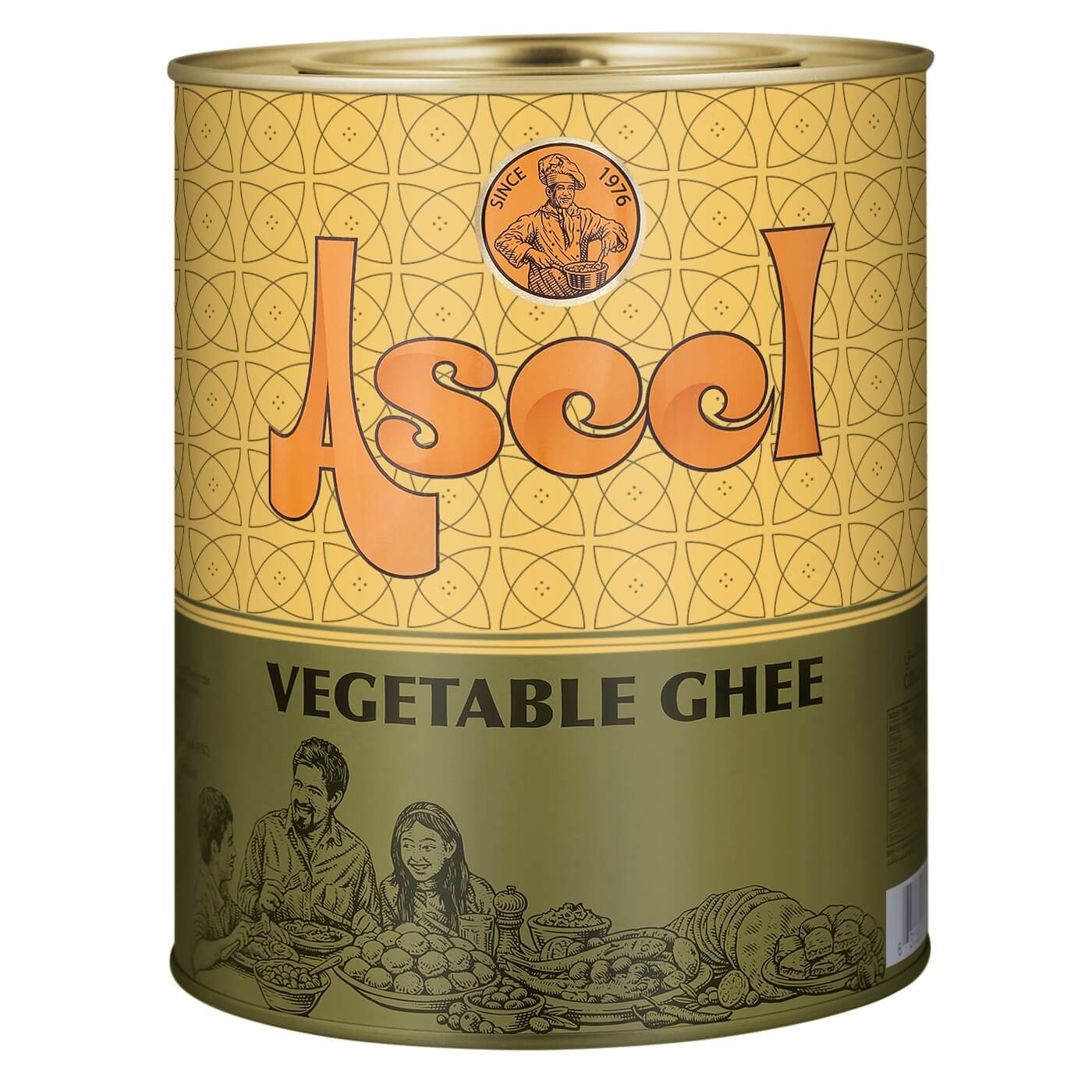 Buy Aseel Vegetable Ghee 2L | Online Shopping UAE – Baladi Foodstuff